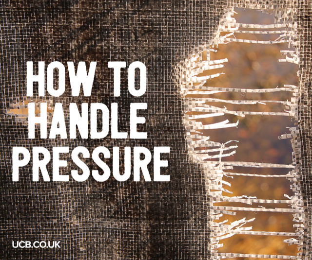How to handle pressure | David L'Herroux