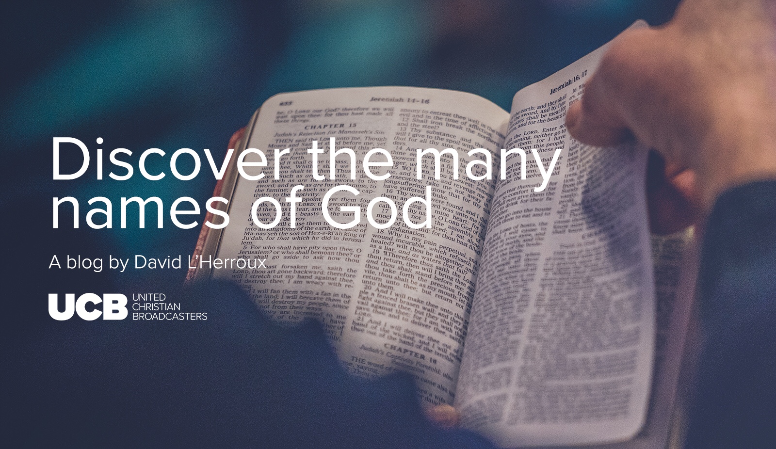 Discover the many names of God | David L'Herroux